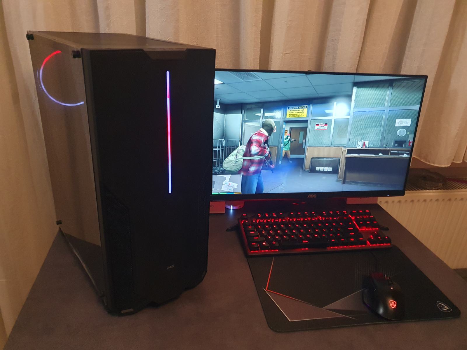 Gaming PC..I5 9100f--GTX 1660 Super 6Gb..SSD + HDD..WIN 11-OFFICE.IGRE