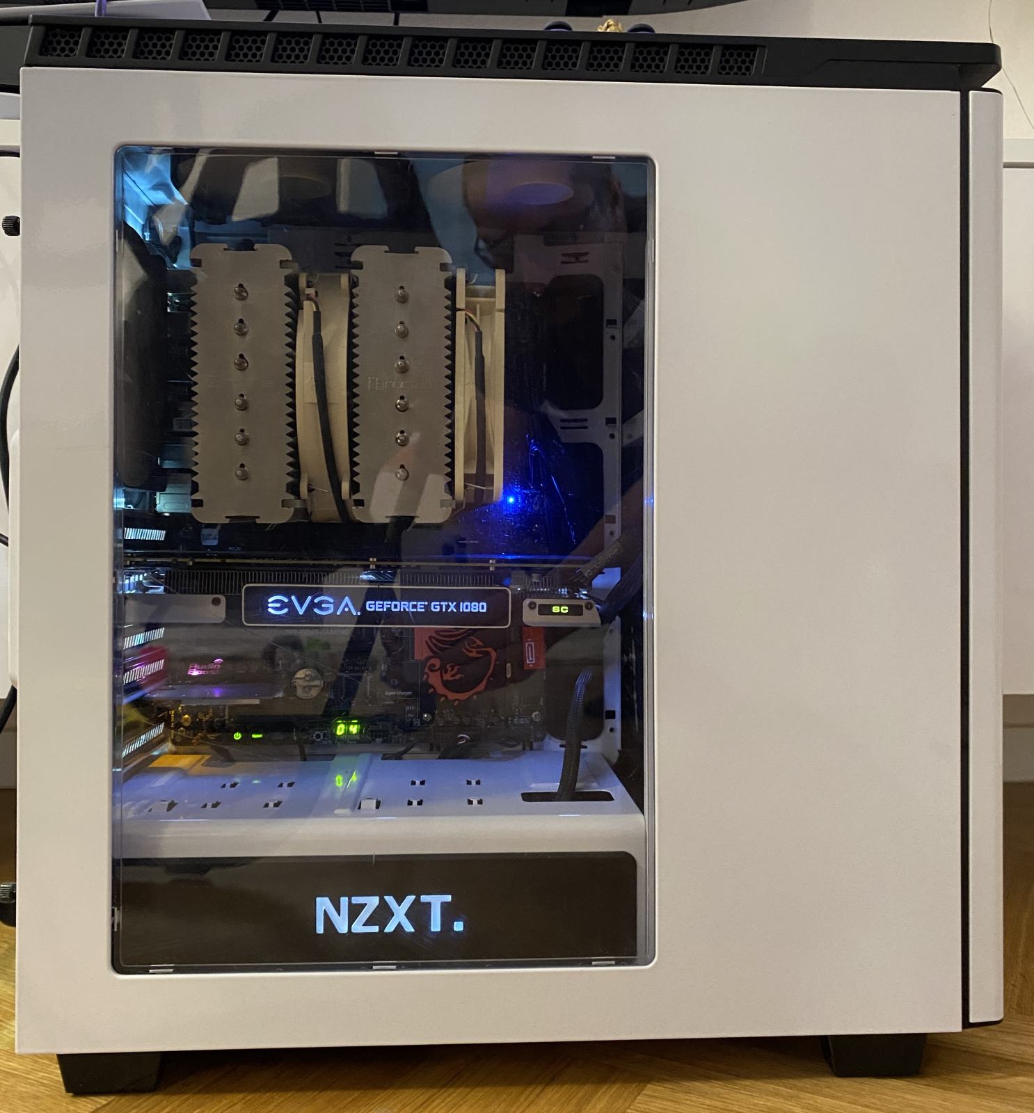 Gaming PC i7-4790k GTX 1080 16GB RAM 500GB SSD NZXT H440 Noctua NH-D14
