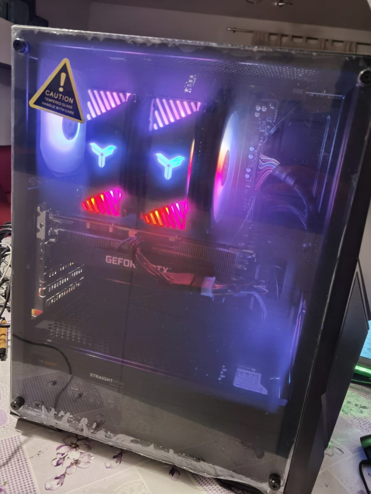 GAMING PC RYZEN 7 1700 4.1GHZ RTX 3070 8GB 32GB DDR4 1TB SSD 2TB HDD