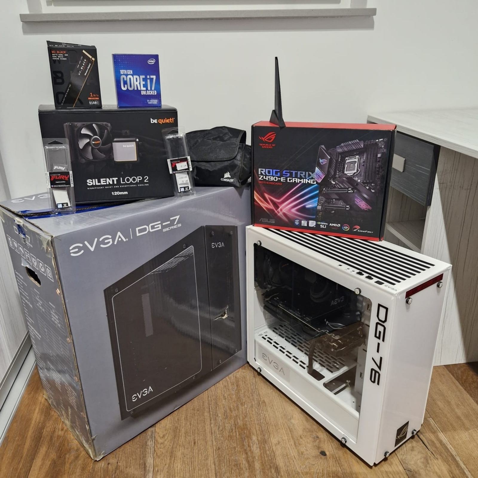 GAMING PC! Intel® i7-10700K, RTX 2070S, 32GB RAM,1TB SSD,2TB HDD, 750W