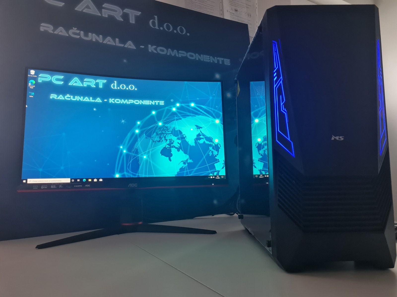 GAMING PC Računalo, Intel i7 6700,DDR4 RAM, RTX 3060 12GB - Račun / R1
