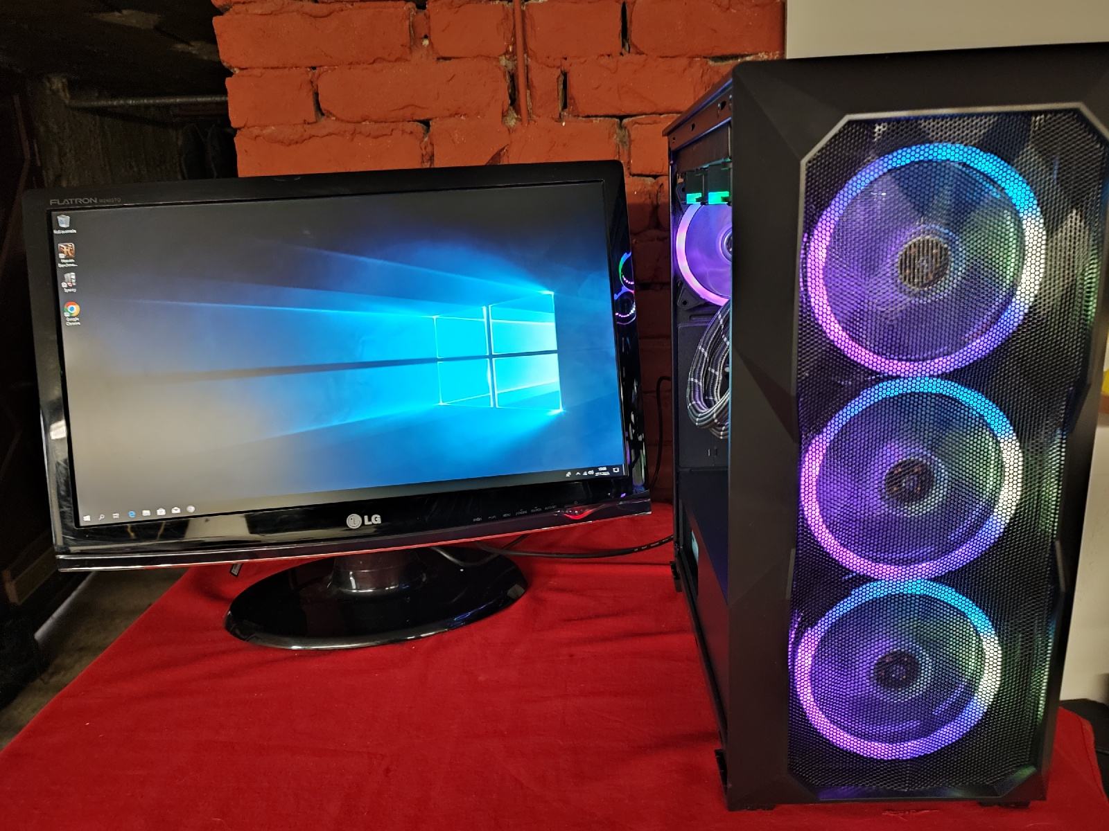 GAMING PC, Ryzen 5 2600, RX 570 4 GB ili RX 470 8 GB, 16 GB DDR4,M2+HD