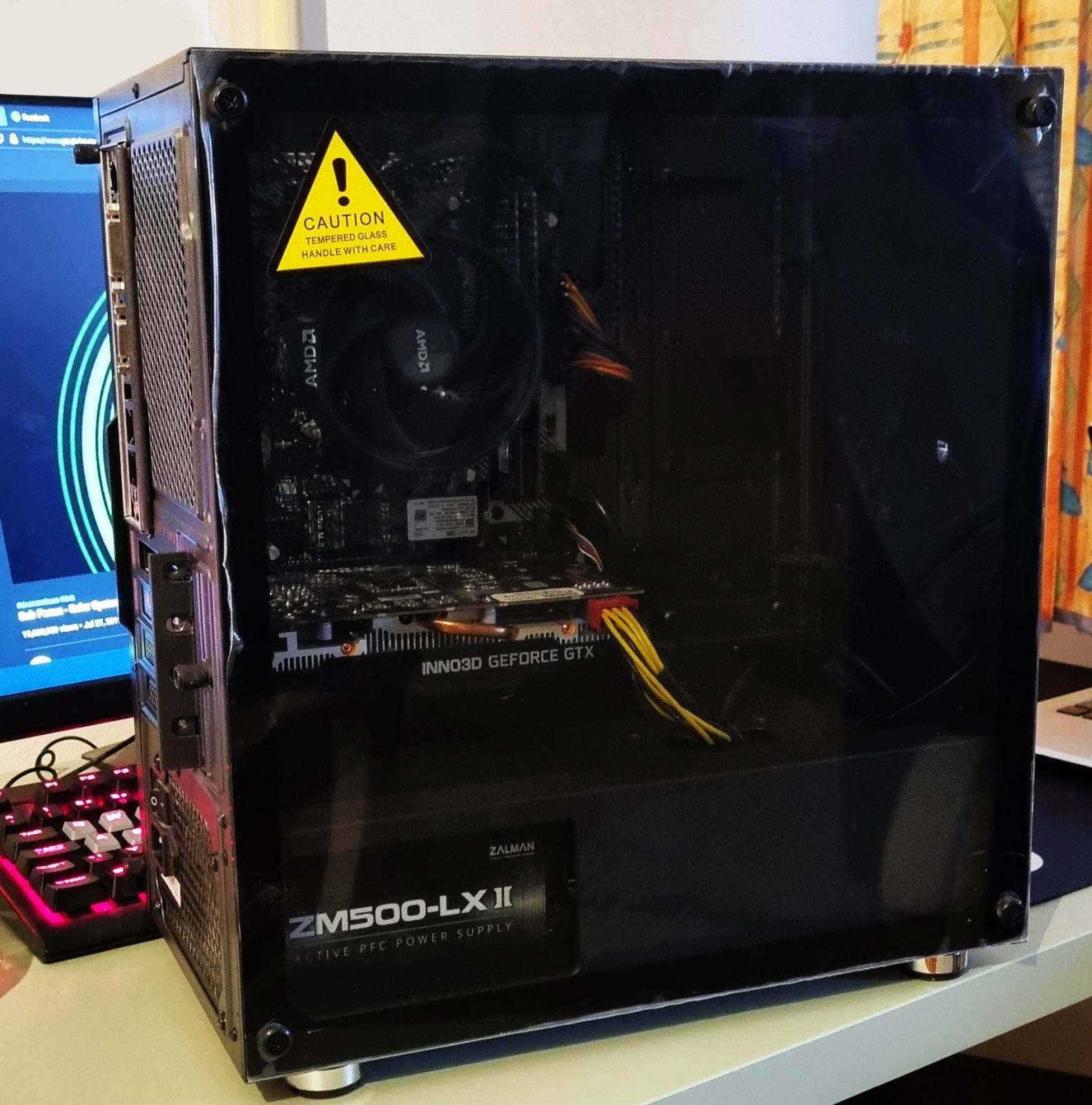 GAMING PC - RYZEN 7 2700, GTX 1660 6GB, 16 GB RAM 3200Mhz, M.2 500GB!!