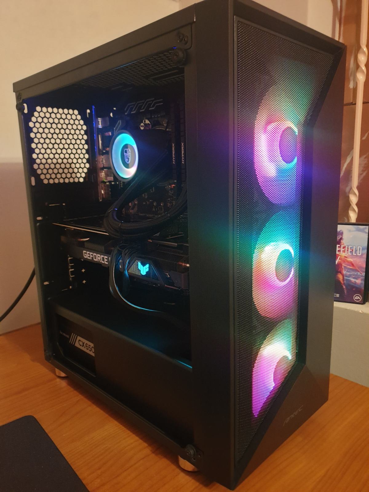 Gaming PC - Ryzen 7 3700X + 360mm AIO, RTX 3070, 32GB DDR4...