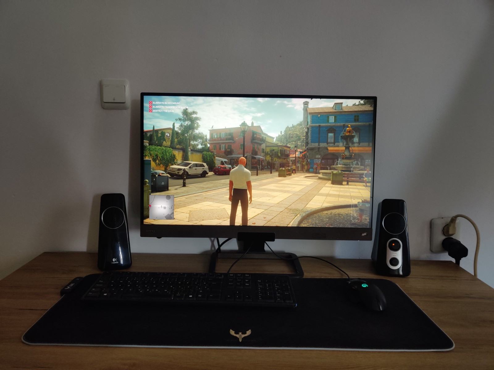 Gaming PC - Ryzen 7, RX 5700, SSD, HDD, 27 144hz 2K + Periferija