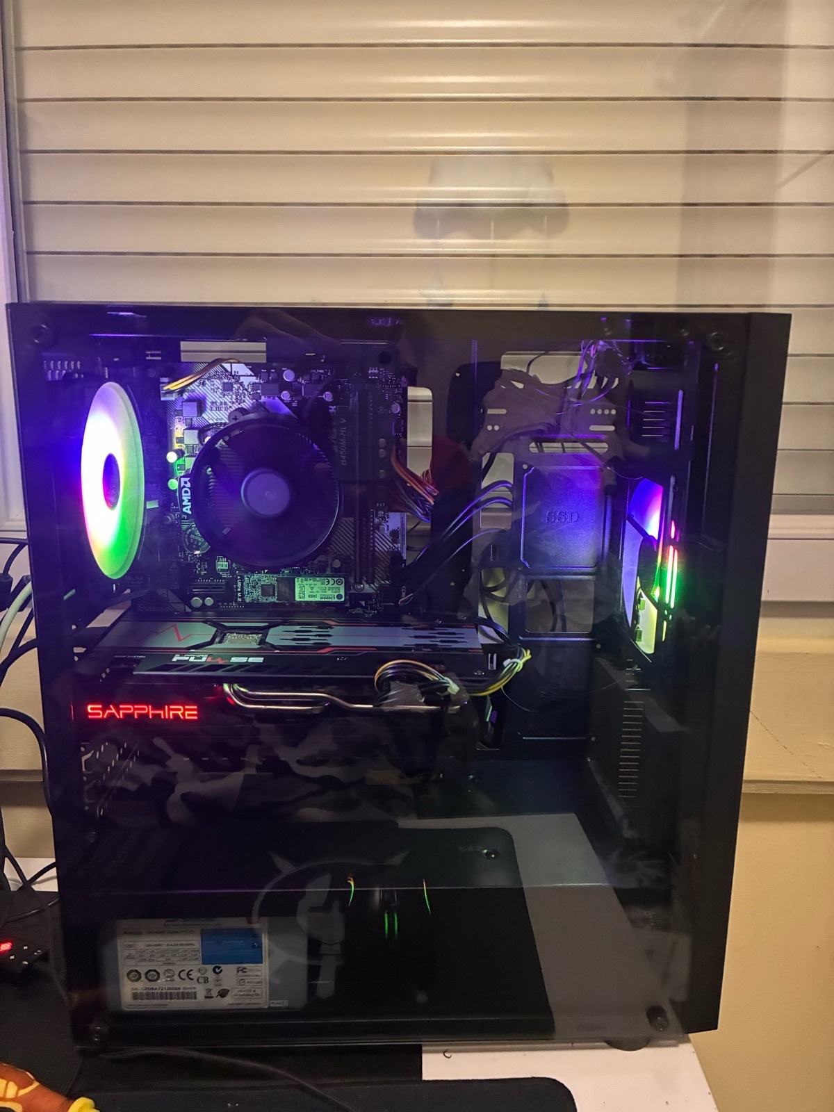 gaming pc ryzen5 amd rx