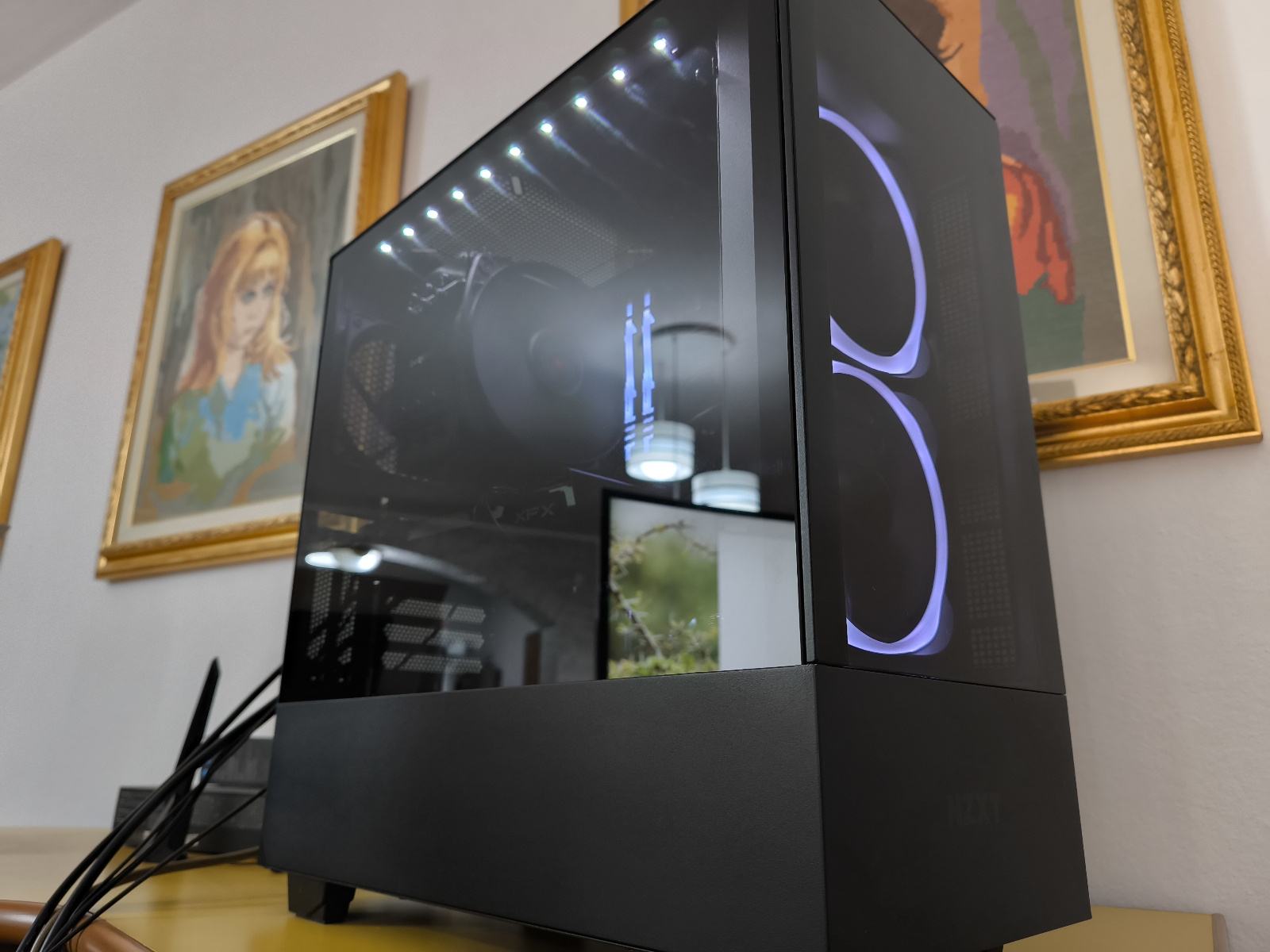 NZXT h510 elite ryzen 5 5600x b2 xfx rx6650xt 32gb 1tb nvme m2