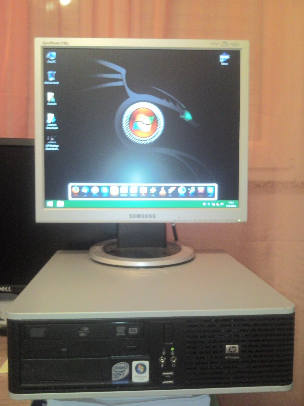 HP Compaq DC 7900 PC +Monitor + Tipkovnica + Printer All in One
