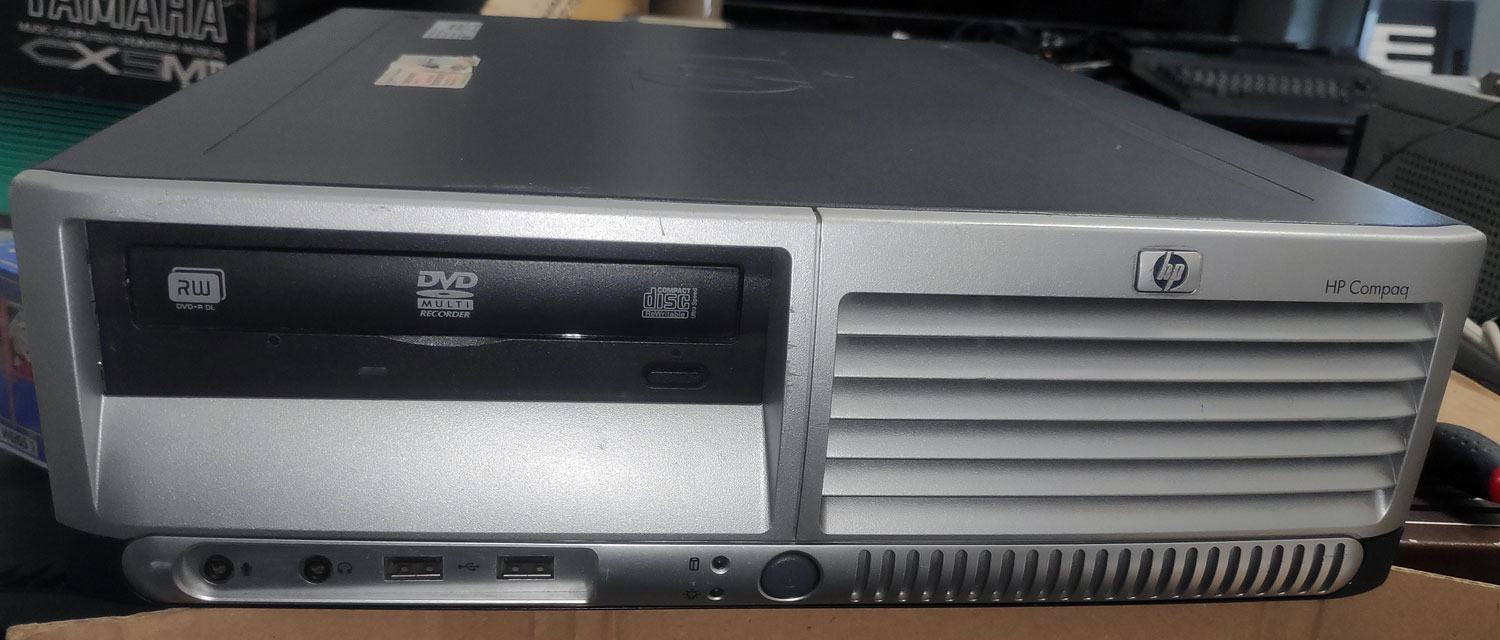 HP COMPAQ DC7700p desktop PC računalo za dijelove (bez HDD)