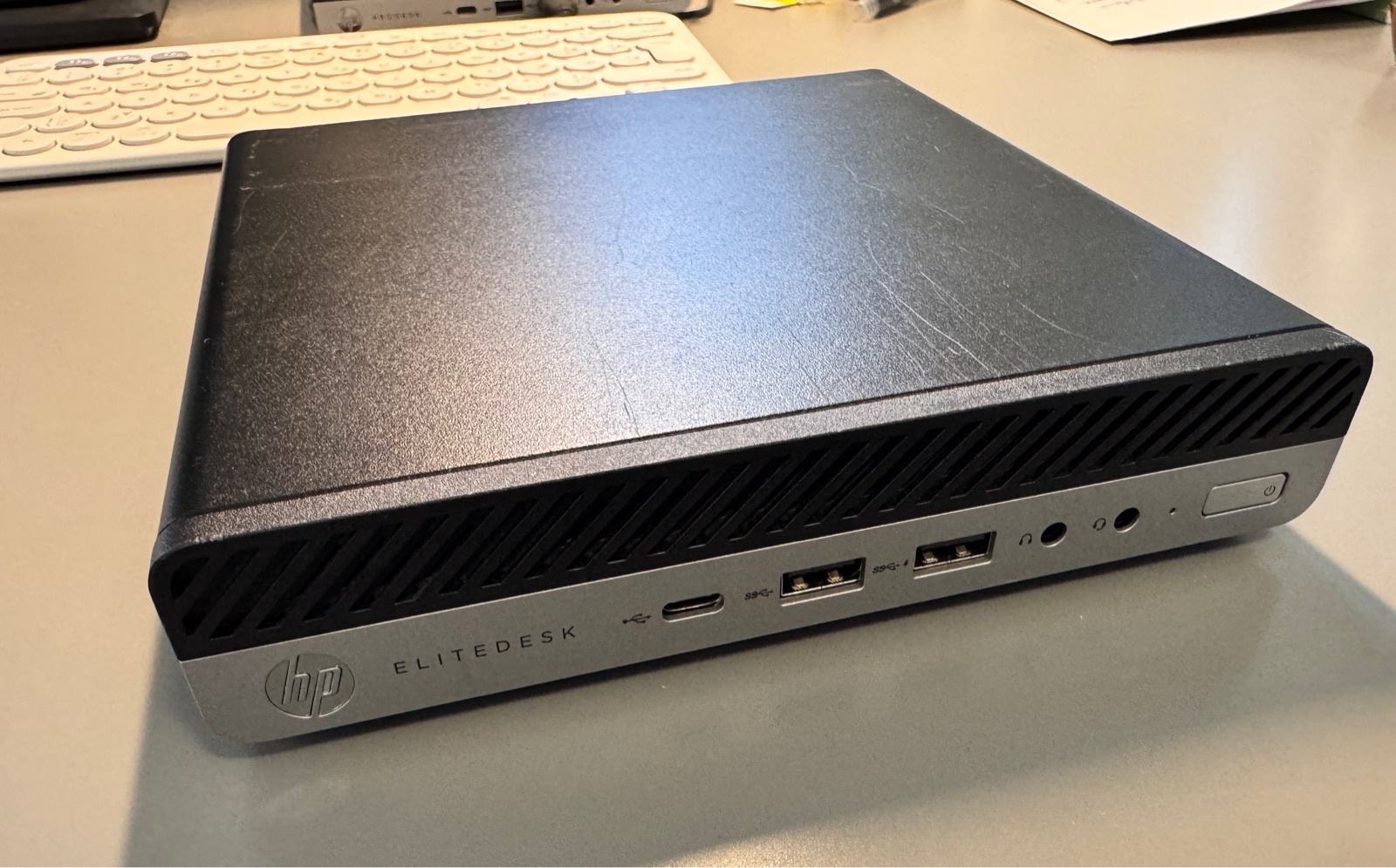 HP EliteDesk 705 G5 Desktop Mini PC, Ryzen 5 3400GE, 16GB RAM