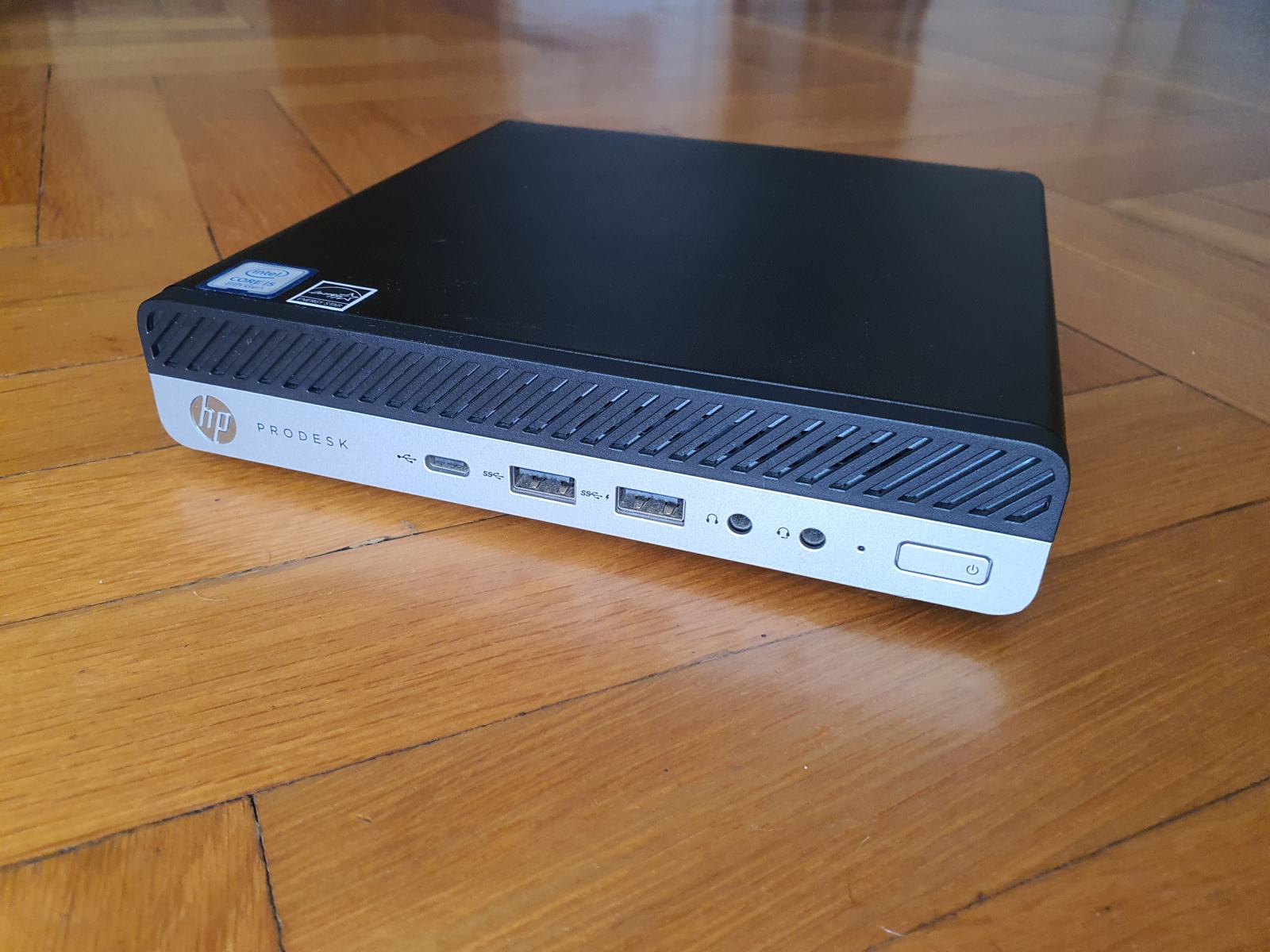 HP Prodesk 600 G4 Mini PC, Intel i5-8500T, 3.5GHz, 16GB DDR4 SO-DIMM