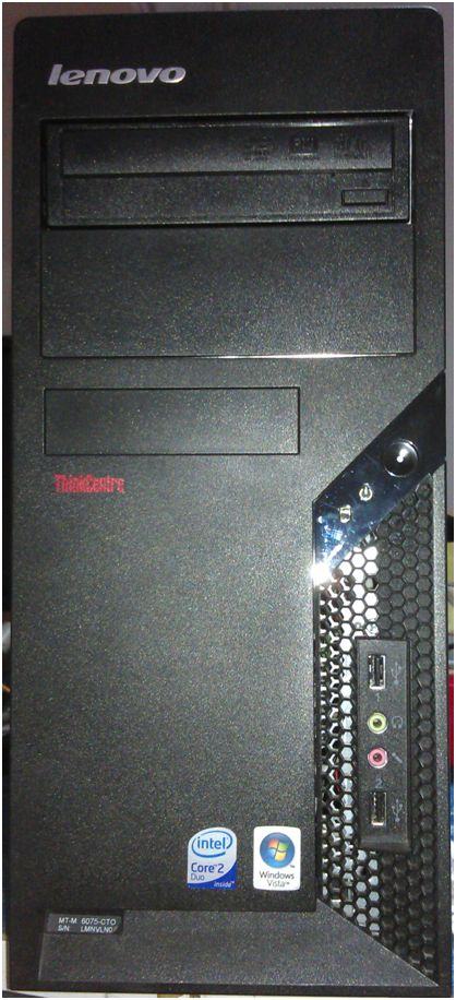 Lenovo ThinkCentre M57 + monitor 15