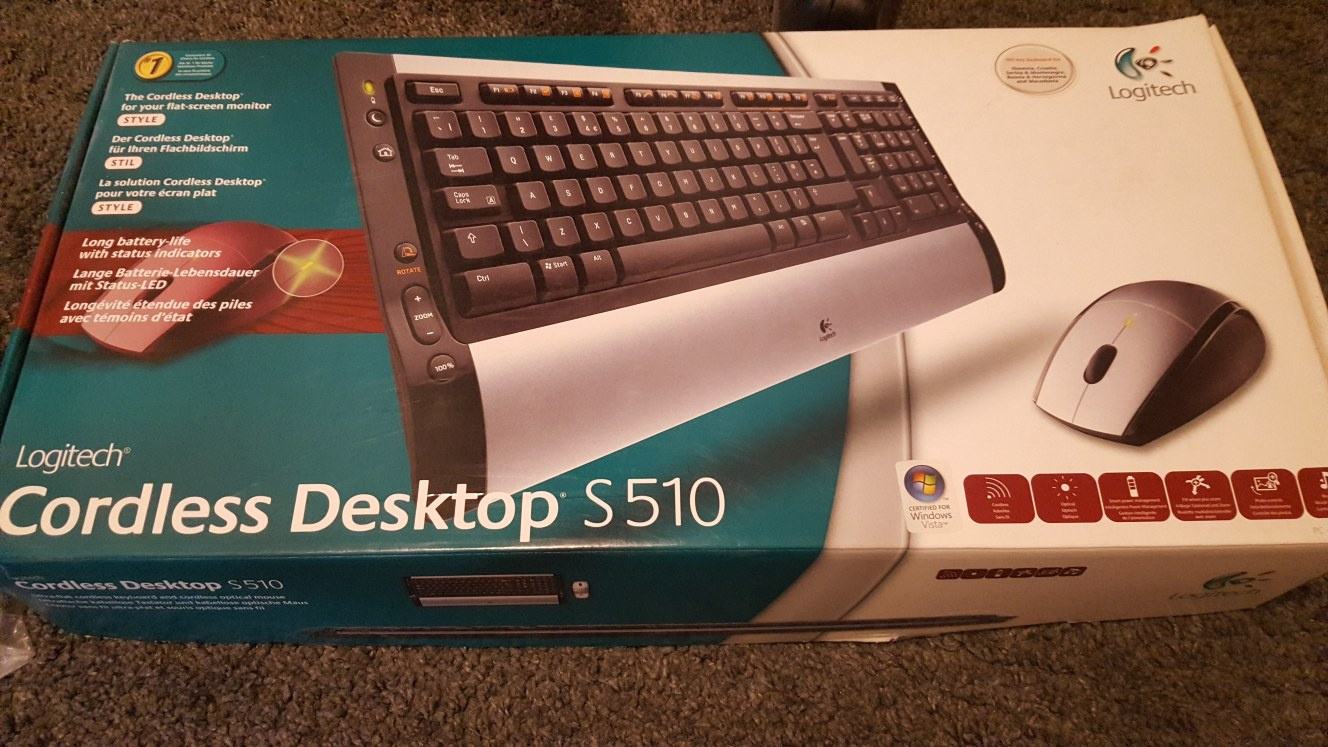 Logitech tipkovnica i mis bezicna s510