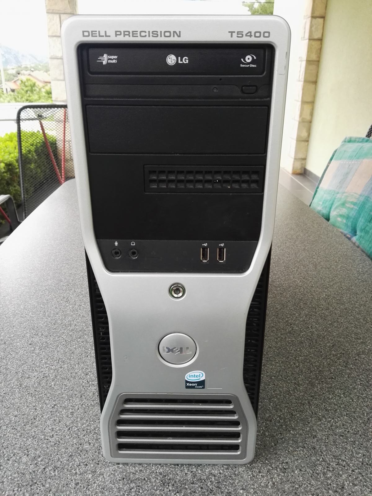 PC DELL workstation precision t5400