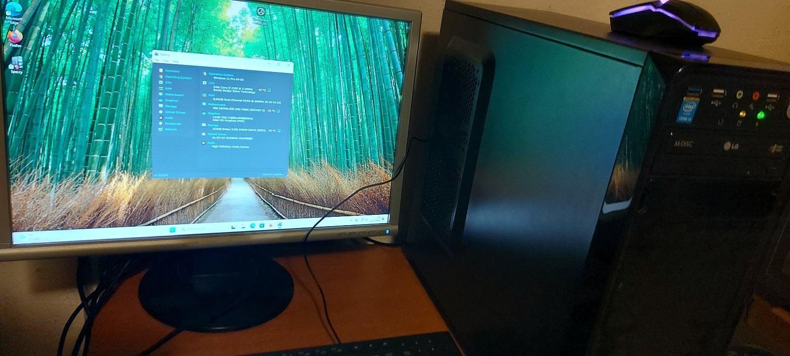 Pc intel i5 + monitor