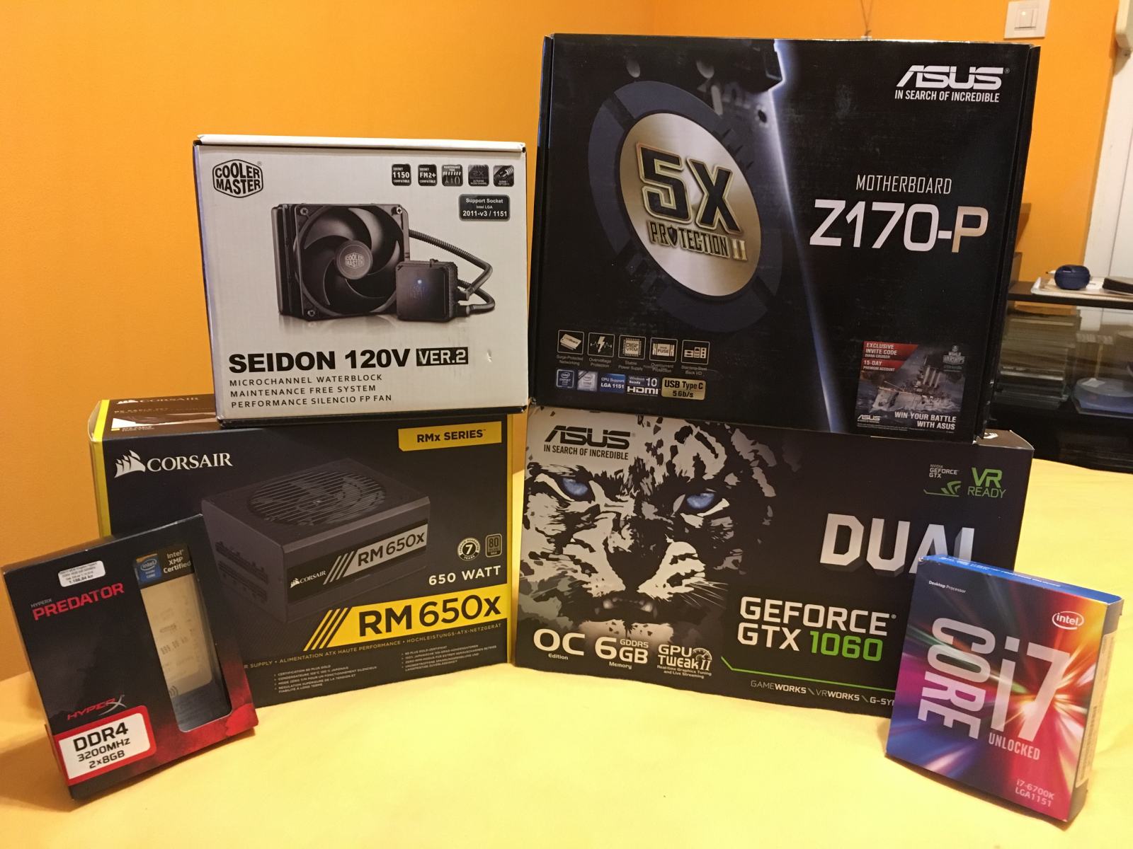 PC kompjuter, Gaming Pc, Intel i7, SSD 240gb, 16GB ram, HDD 3TB