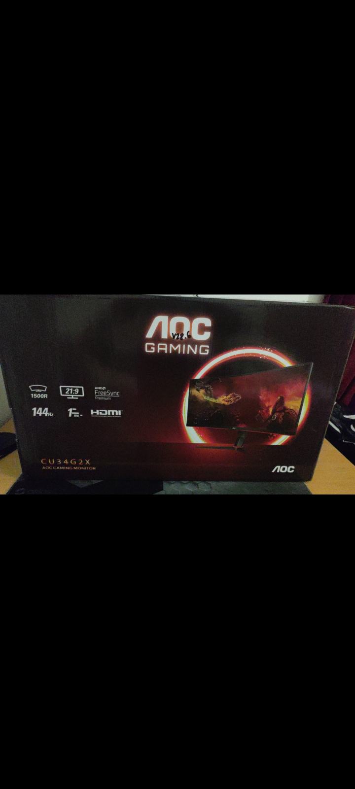 HITNO PC + NOVI MONITOR CU34G2X AOC GAMING MONITOR