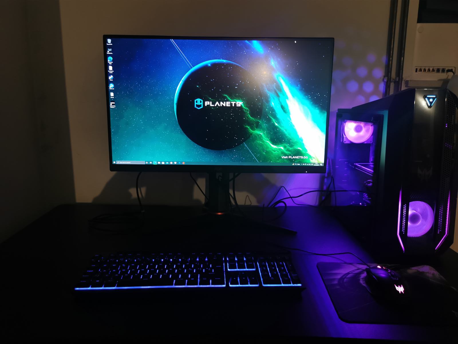 GAMING PC PREDATOR - RTX 3060 TI, i7 11700f, 32Gb RAM 3200mhz, 1TB SSD