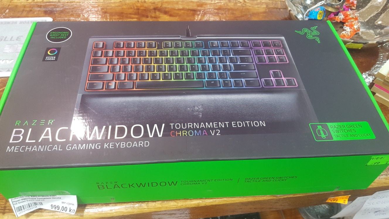 RAZER BLACKWIDOW CHROMA V2,R1,RATE