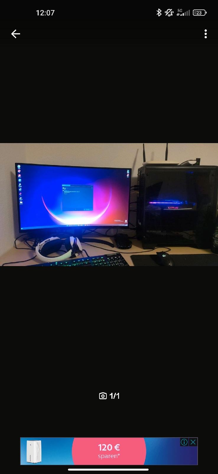 Ryzen 7 5800x komplet setup