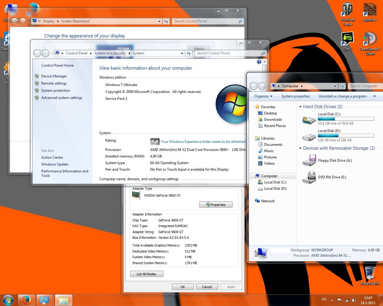 Prodajem komp za surfanje
