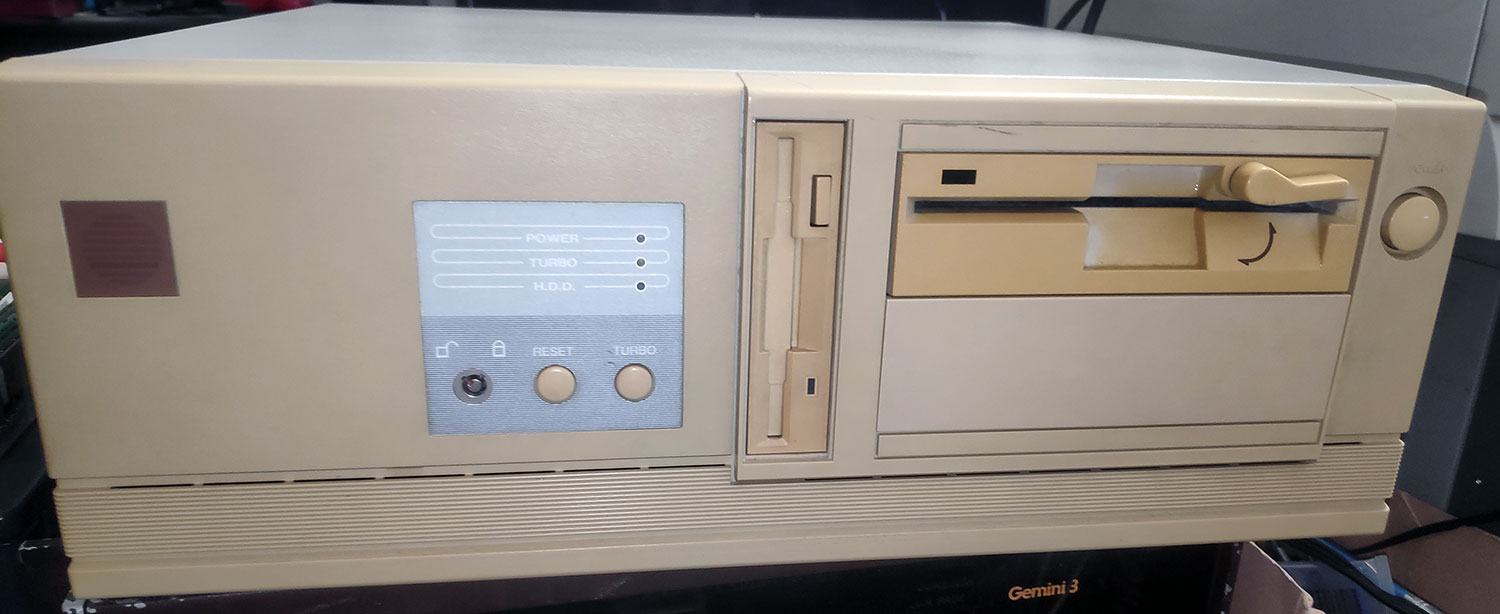 Top retro konfiguracija Intel 386 DX 33 IV s koprocesorom desktop PC