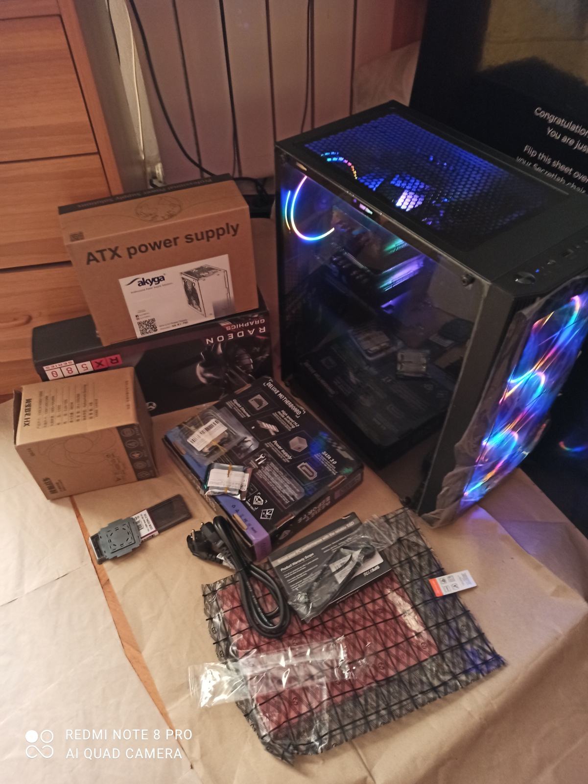 I.X.E5-2683V4 16x3,0GHz,40MB,32GB,M.2 512GB-3500MB/s,RX580 8GB,700W,W.