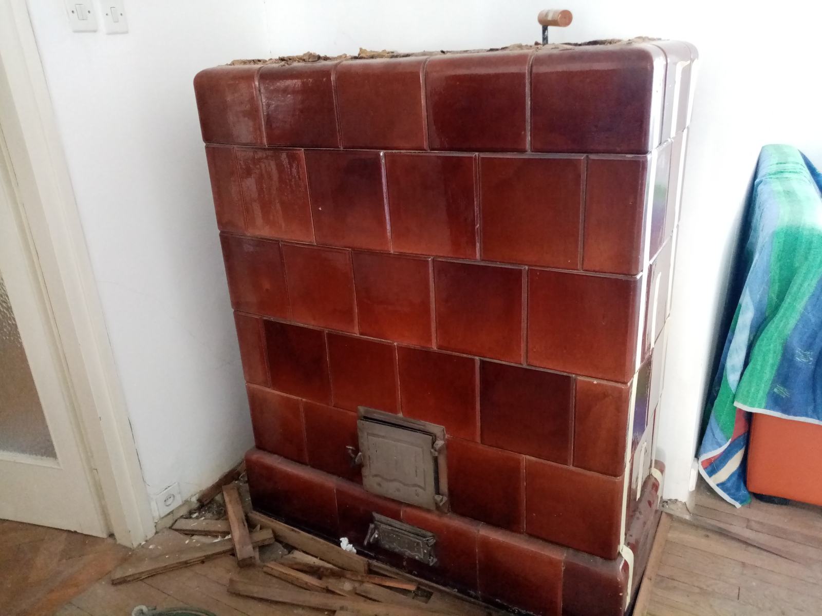 Kaljeva pec razmontirana