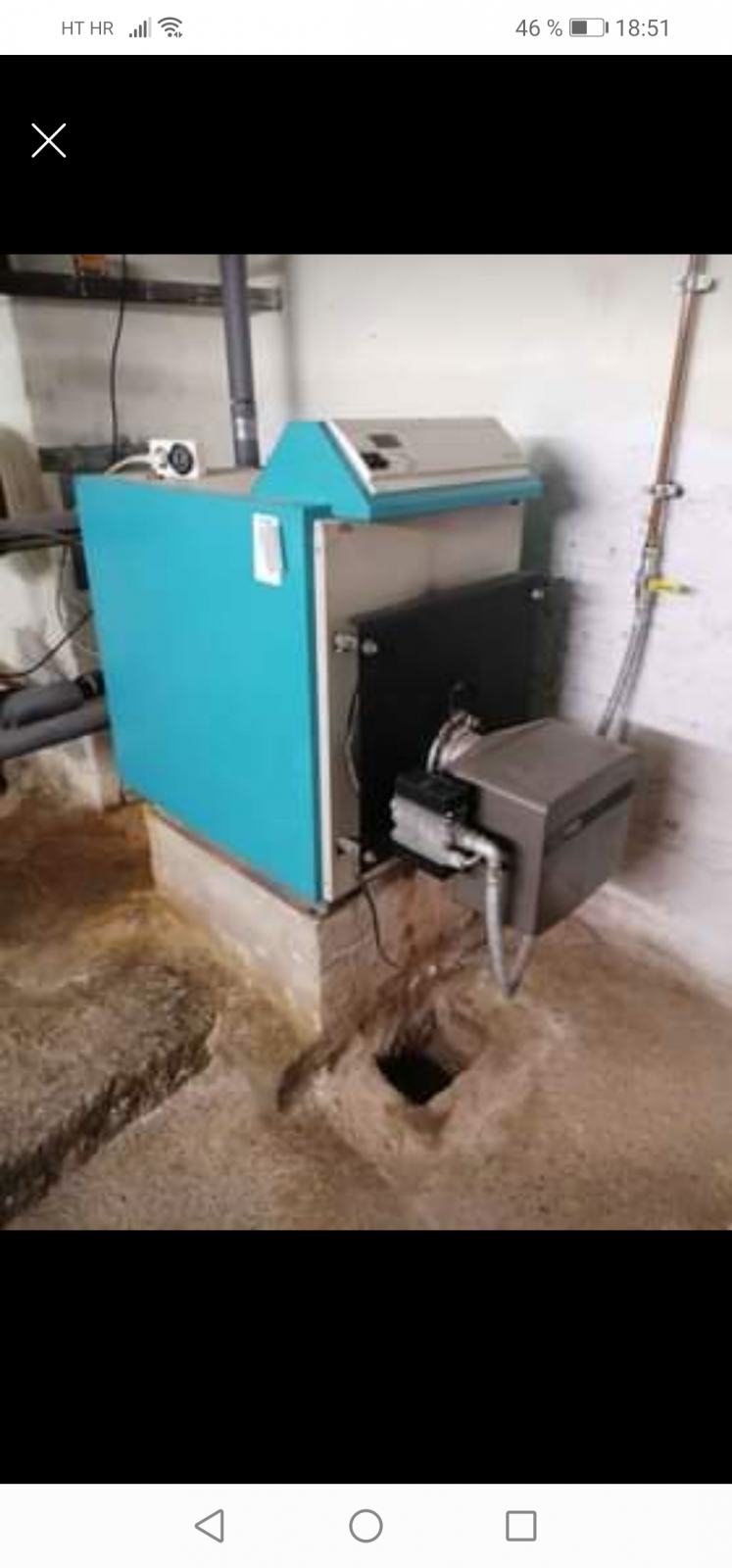 Pec za centralno na plin ili ulje