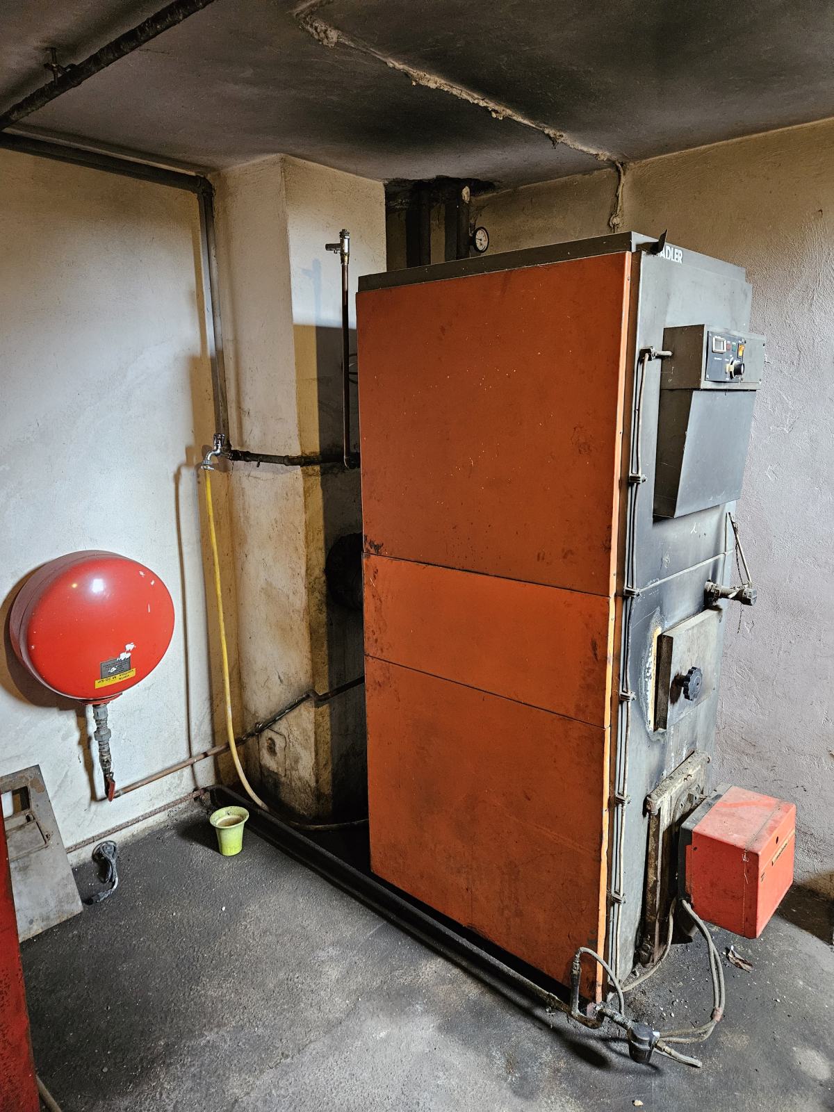 PEĆ TAM STADLER 60 kW ZA CENTRALNO GRIJANJE, PLAMENIK,E.POSUDA I TANK