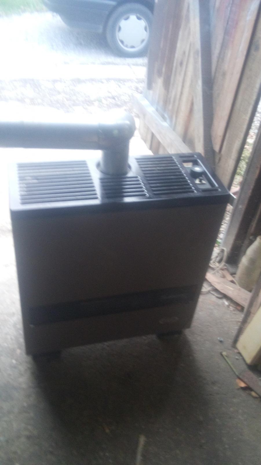 plinska peć na dimnjak -dugo selo