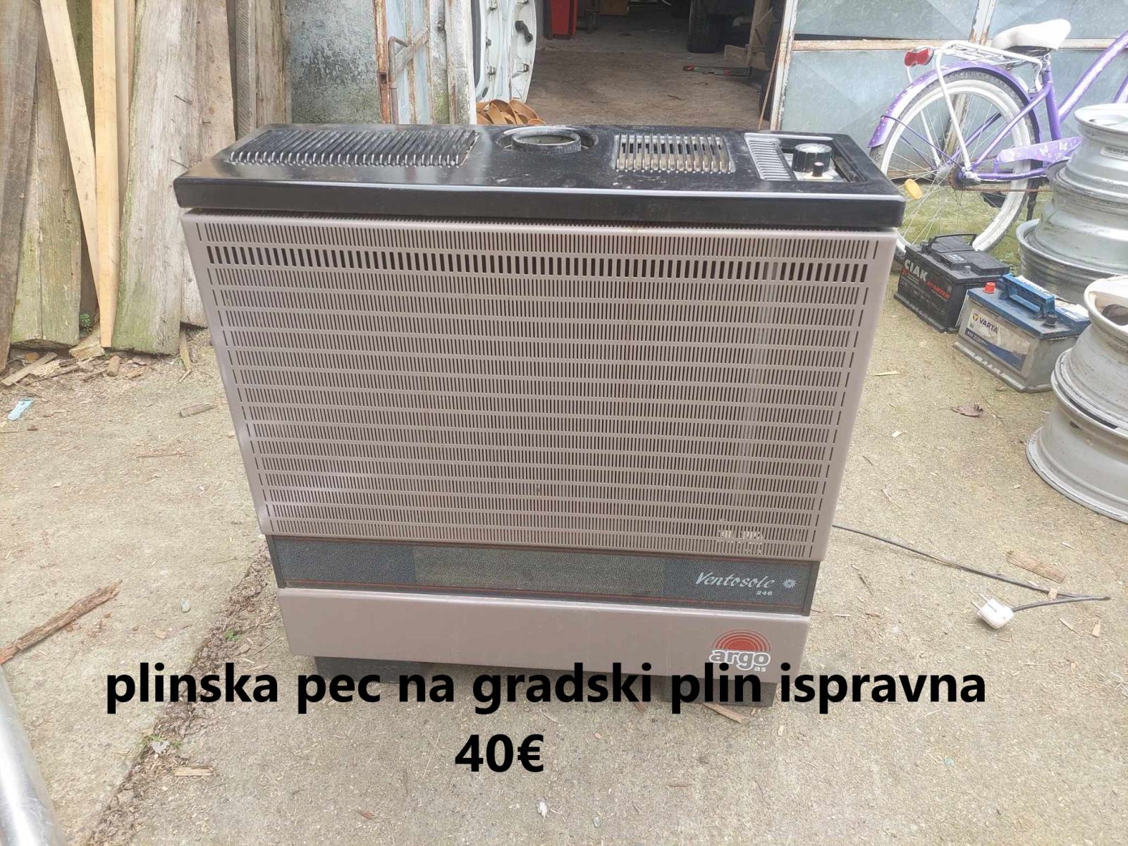 plinska pec na gradski plin