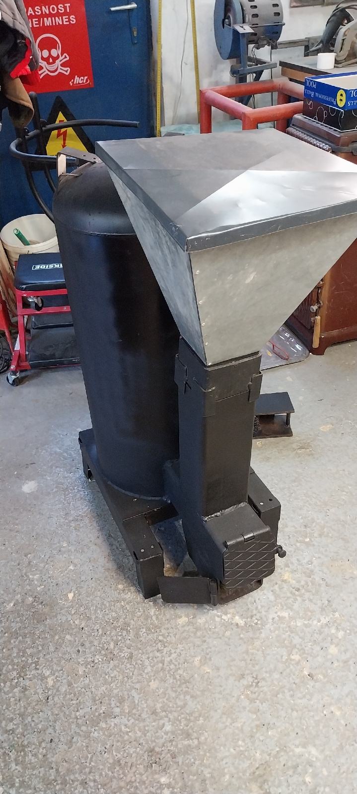 raketna peć na pelet