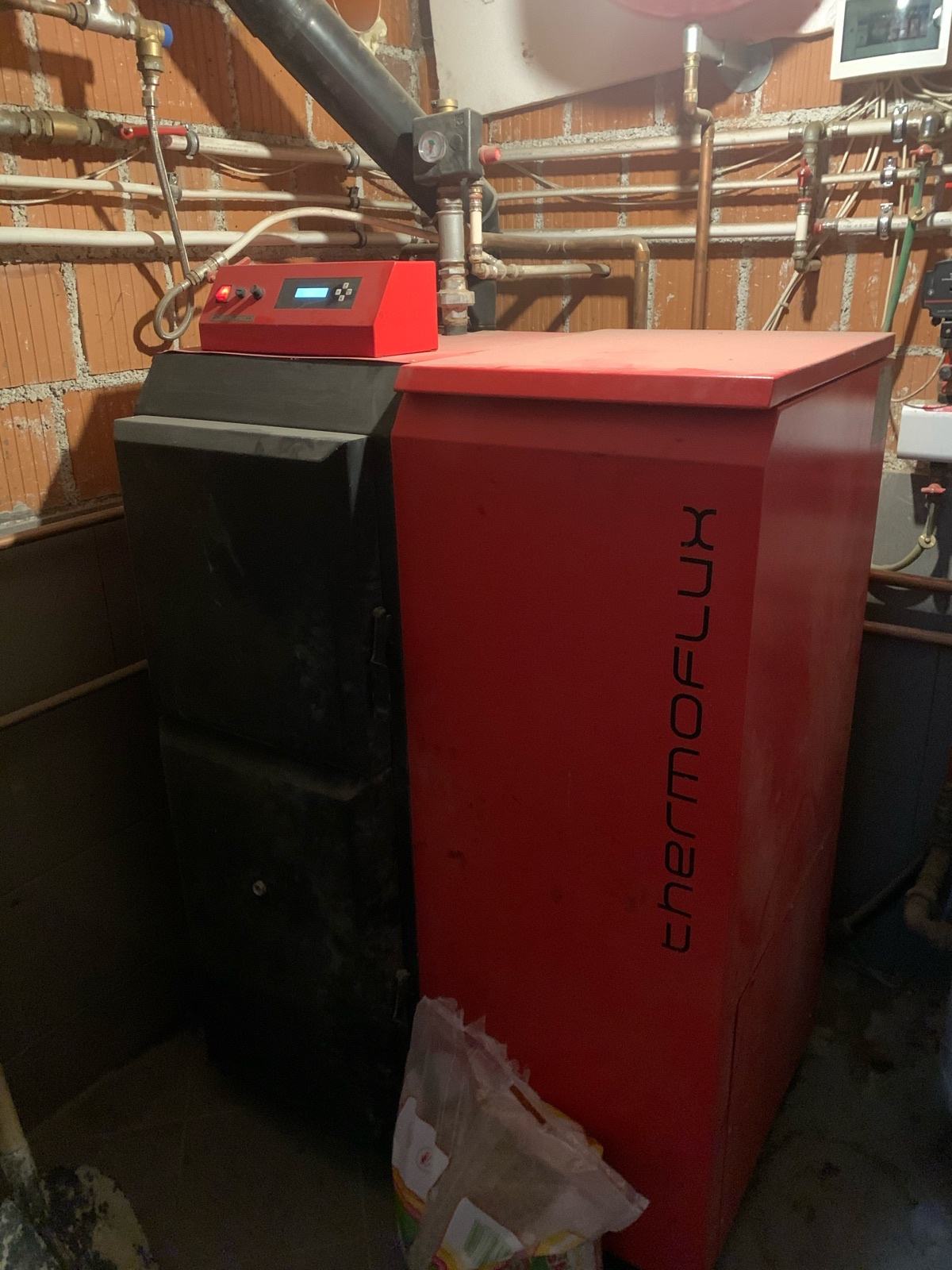 THERMOFLUX PEĆ NA PELETE PELLING ECO 35 kW - prosireni spremnik