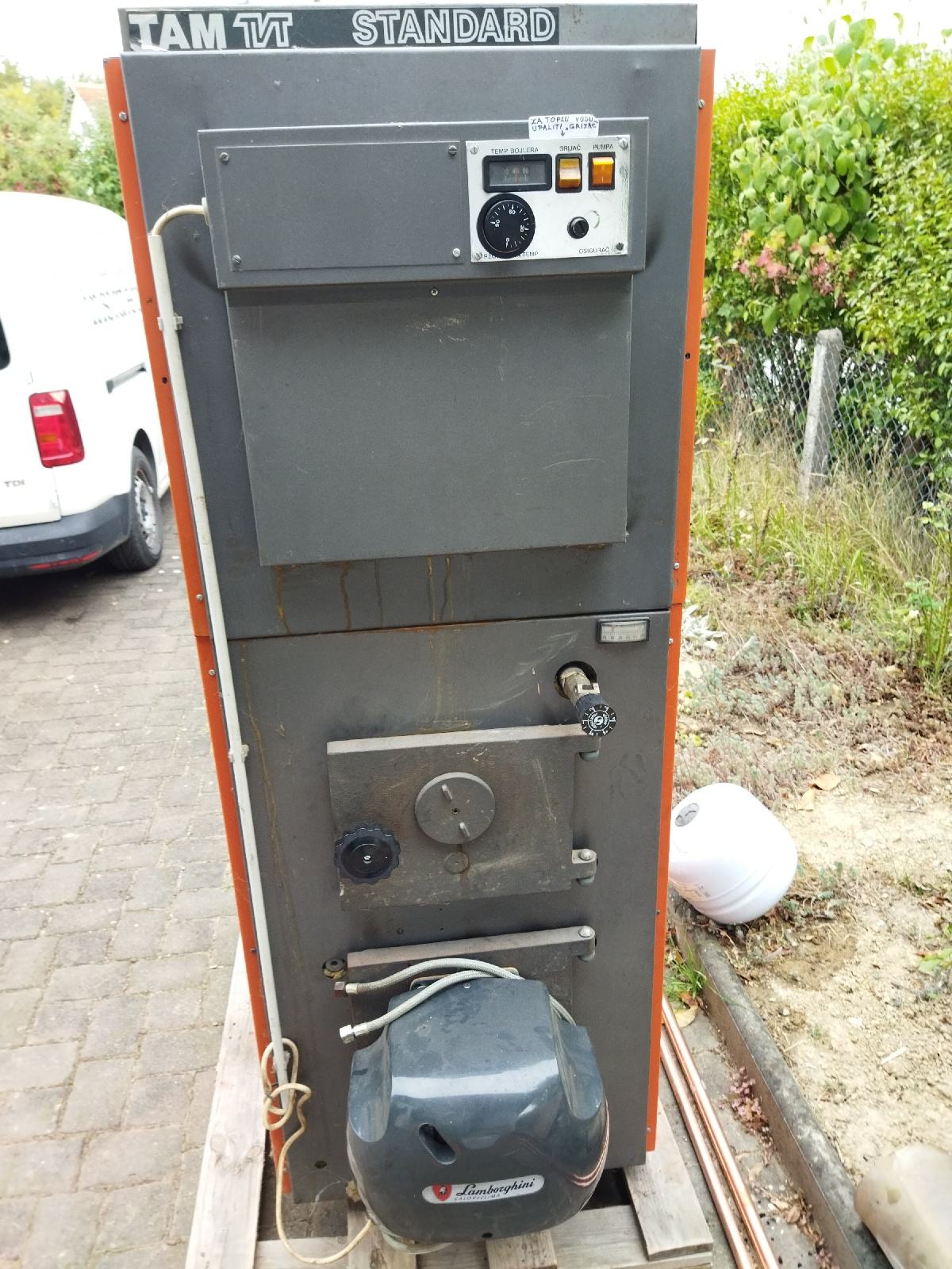TVT STANDARD peć za centralno grijanje 35 kW + plamenik na lož ulje