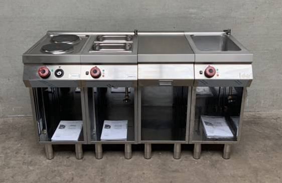 GASTRO LINIJA 700 - ŠTEDNJAK, TOPLA KUPKA , RADNI BLOK STOL