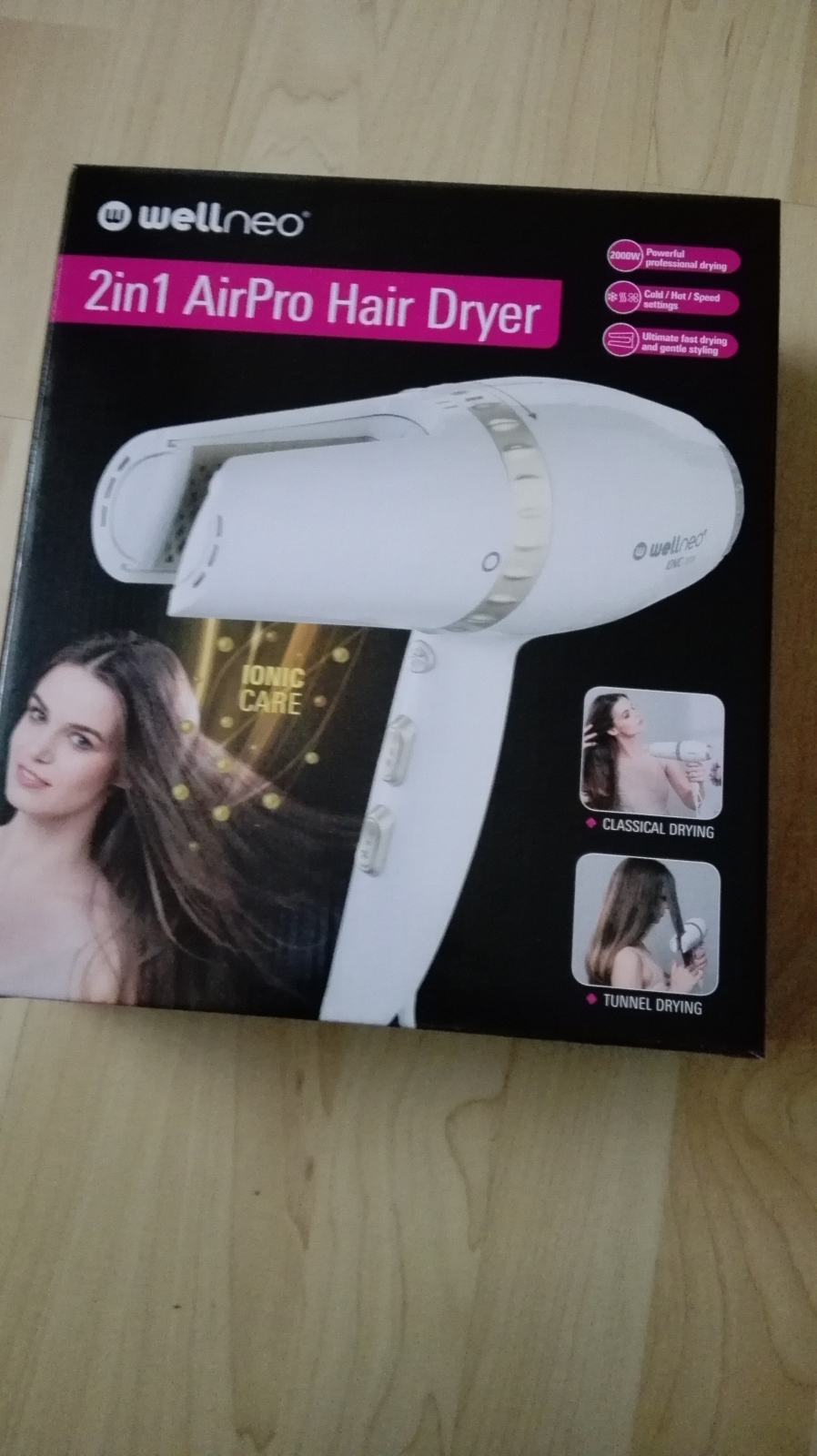 Sušilo za kosu 2u1 AirPro Wellneo