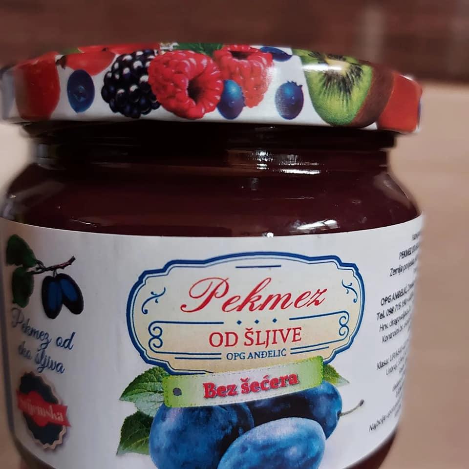 Pekmez od EKO šljiva bezdodanih šećera -370 ml