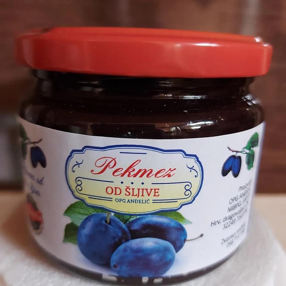 PEKMEZ od EKO šljiva 720 ml