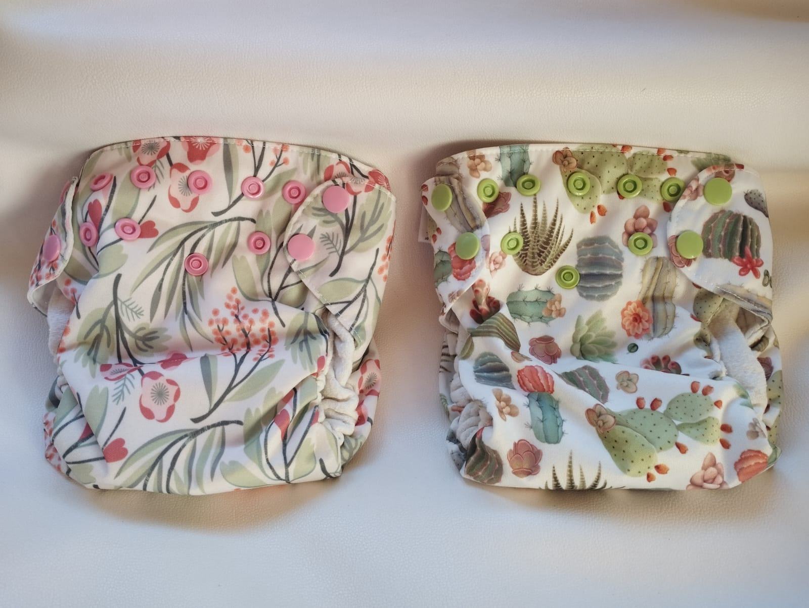 Blueberry Newborn platnene pelene - sa gumbićem za pupak -gotovo nove!