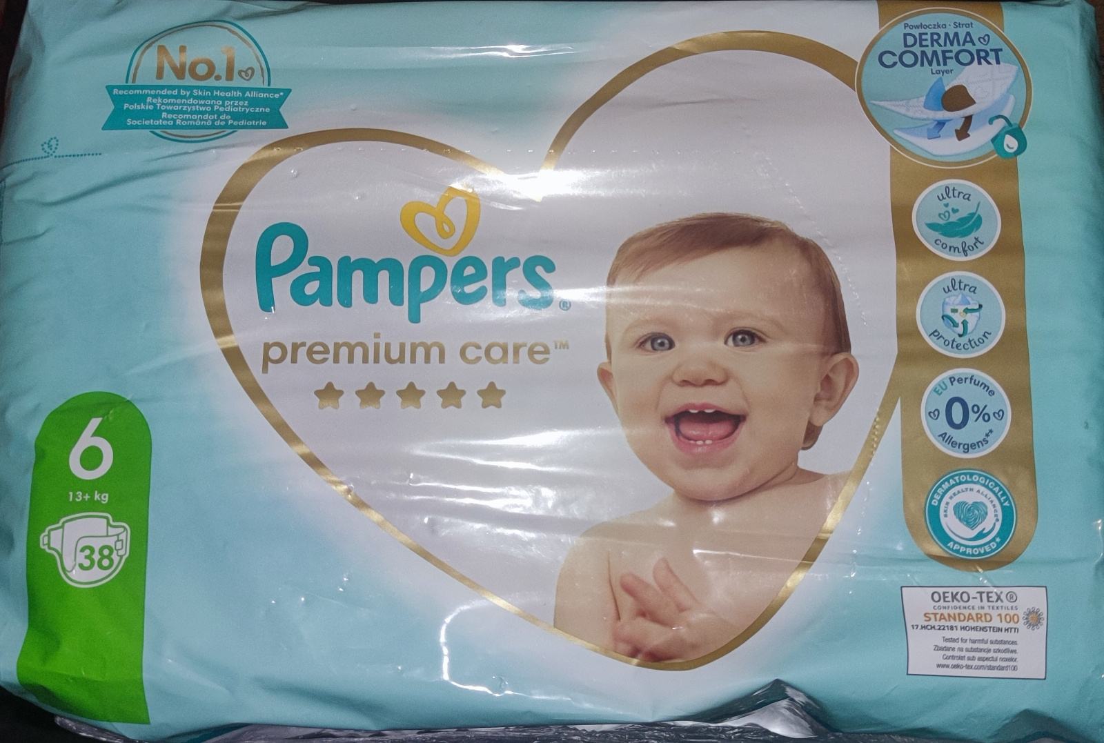 Pelene PAMPERS br.6