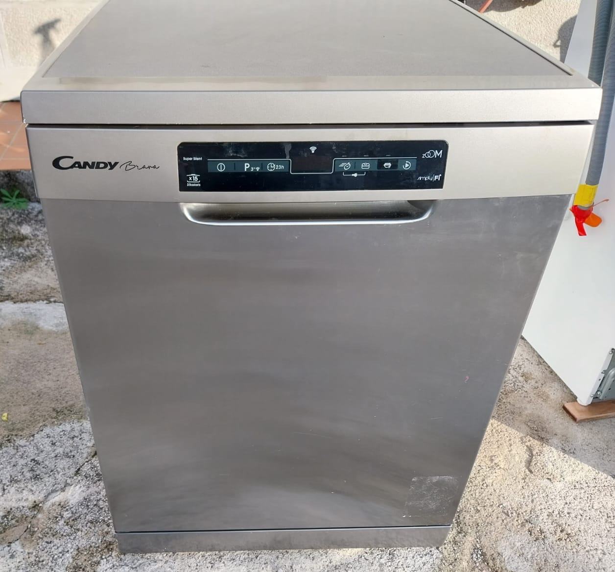 Candy Brava zOOm Simply Fi, A Class, super silent , x15 kompleta INOX