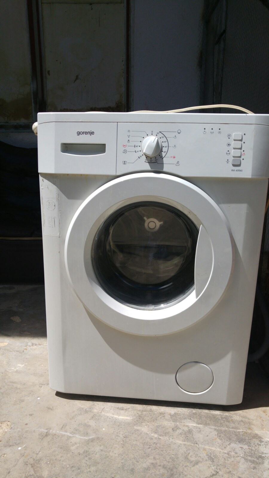 Perilica gorenje WA 60065 (za djelove) 095 572 47 09
