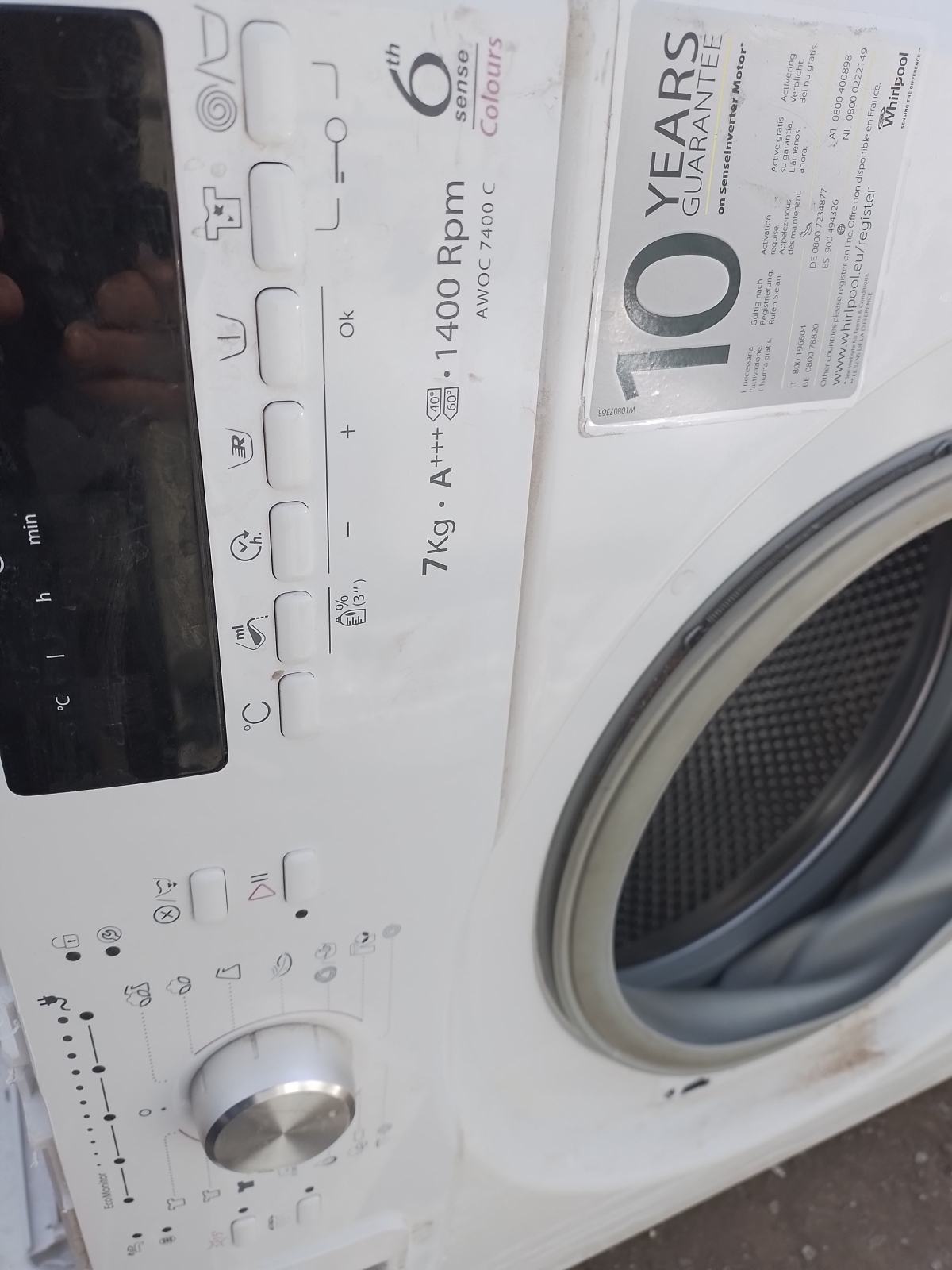 Perilica rublja Whirlpool AWOC 7400 C ,1400 rpm