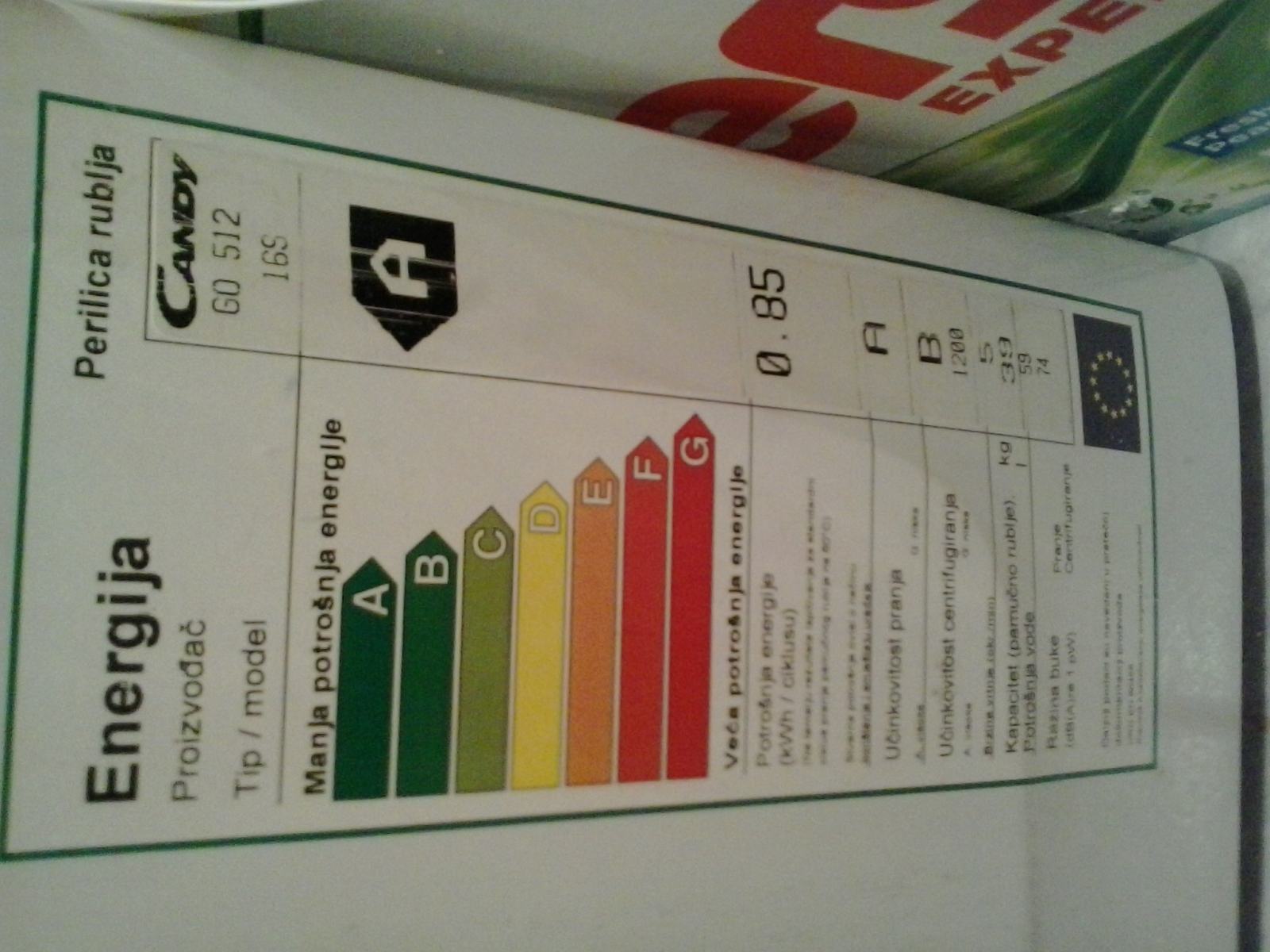 Prodajem CANDY perilicu rublja