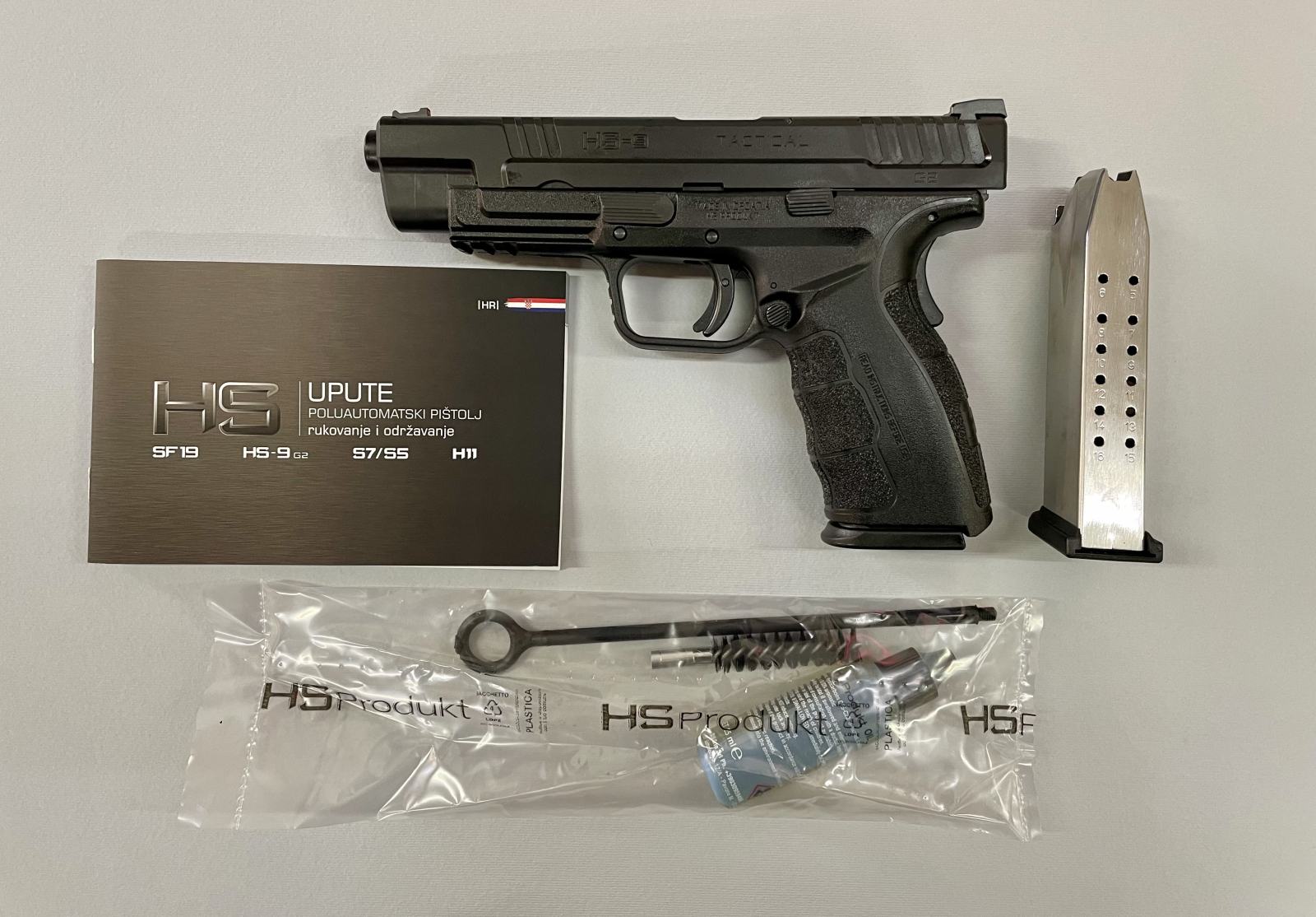Hs Pištolj HS-9 TACTICAL 5 G2 9x19mm , Novo u Trgovini