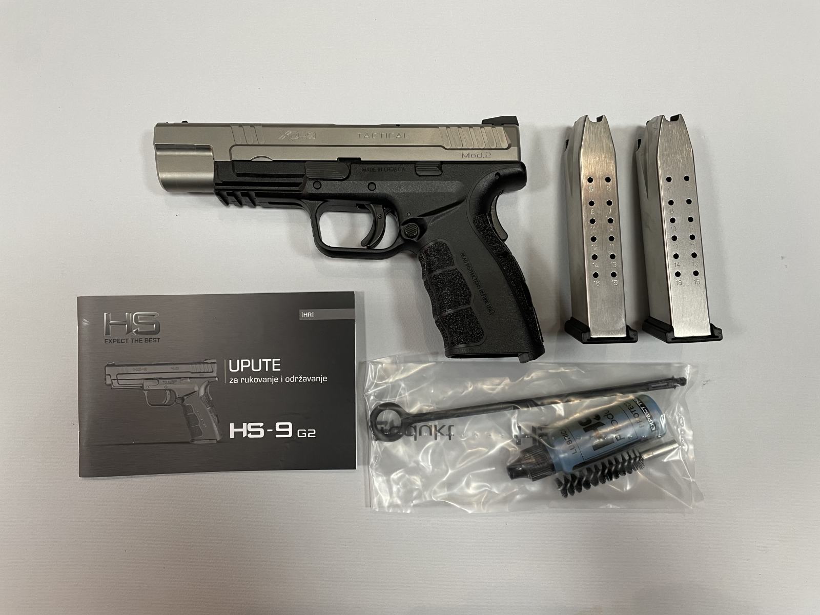 Hs Pištolj Hs XD-9 Tactical Mod.2 SS 9x19mm,Novo u Trgovini