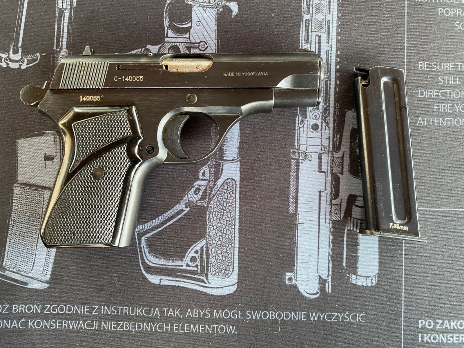 Prodajem pištolj CZ M70 7,65mm (.32 ACP)