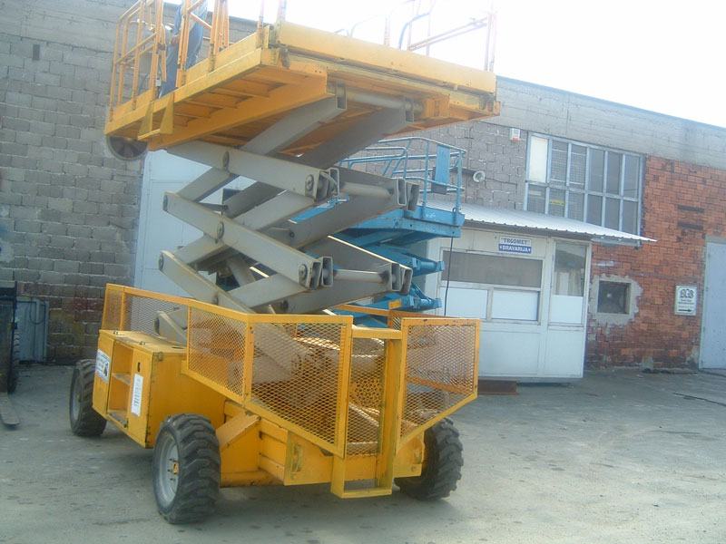 Platforma UpRight LX41, visina dizanja 12 340 mm, 1998.