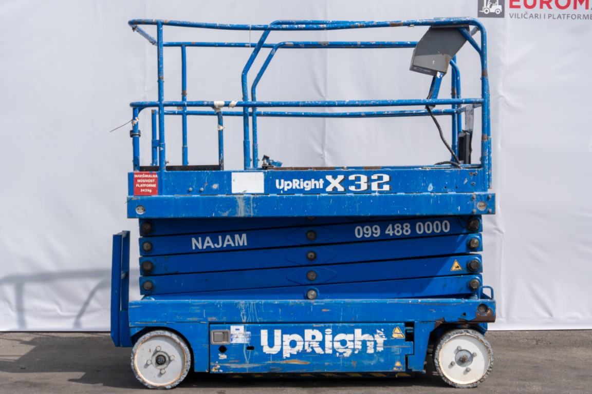 Električna škarasta platforma, 12m radna visina, UpRight X32 - P00569